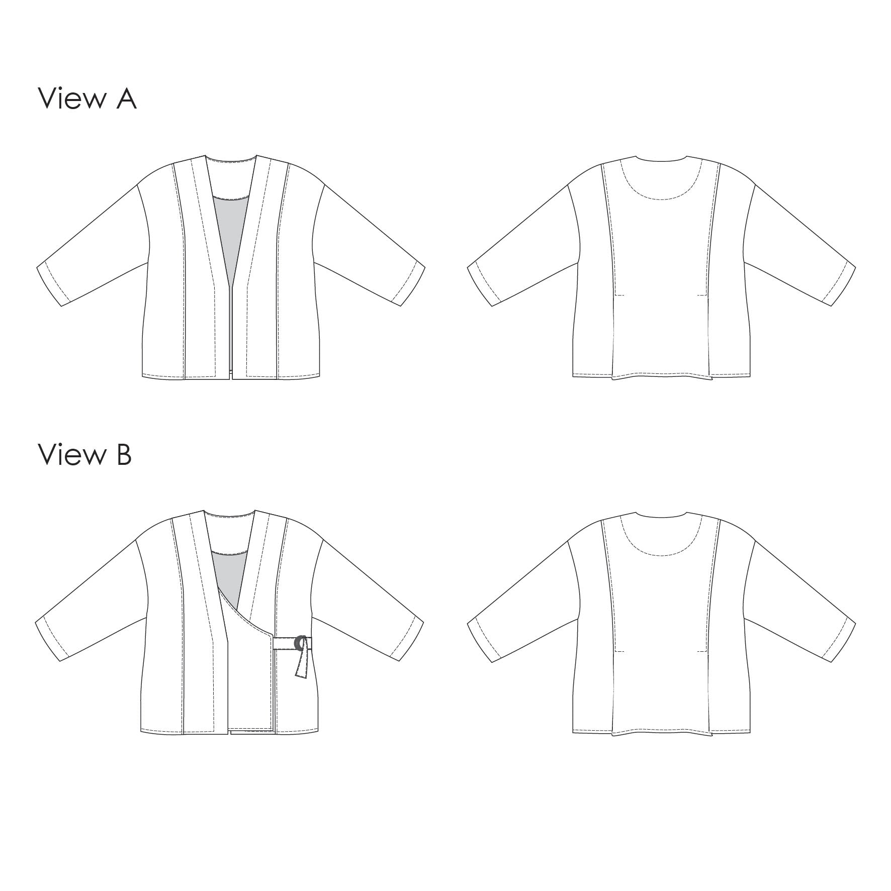 Solberg Jacket - Digital Sewing Pattern – Elbe Textiles