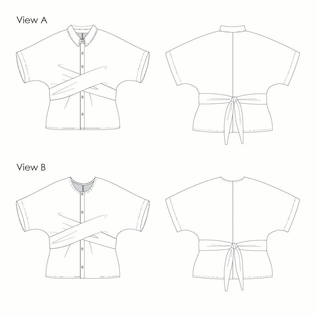 Townsend Shirt - Digital Sewing Pattern – Elbe Textiles