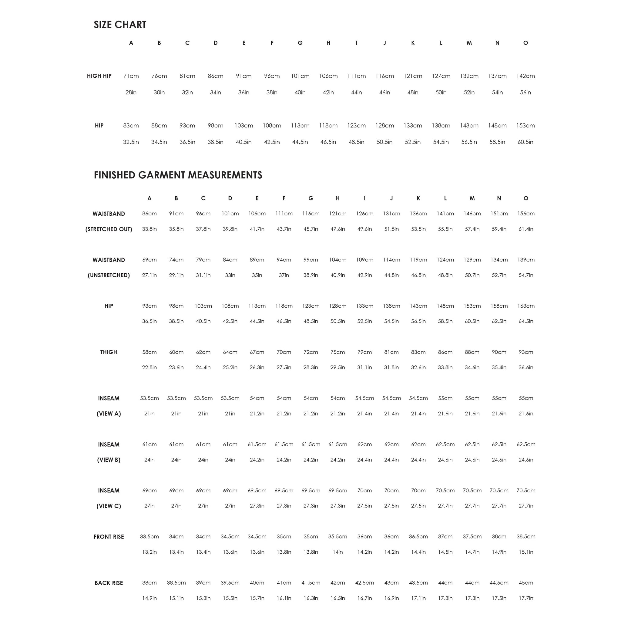 Fremantle Pants - Digital Sewing Pattern – Elbe Textiles