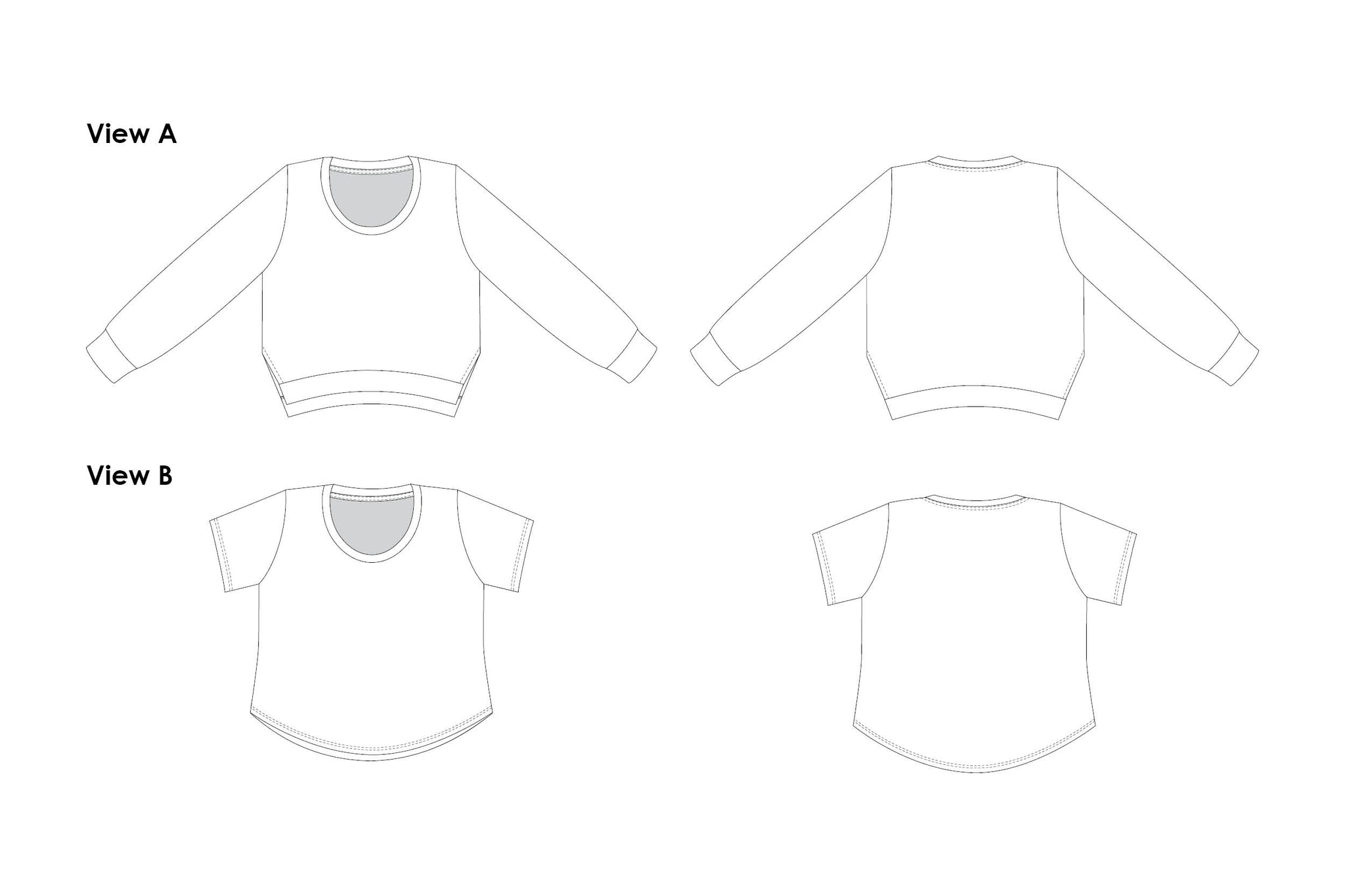 Staley Top - Digital Sewing Pattern – Elbe Textiles